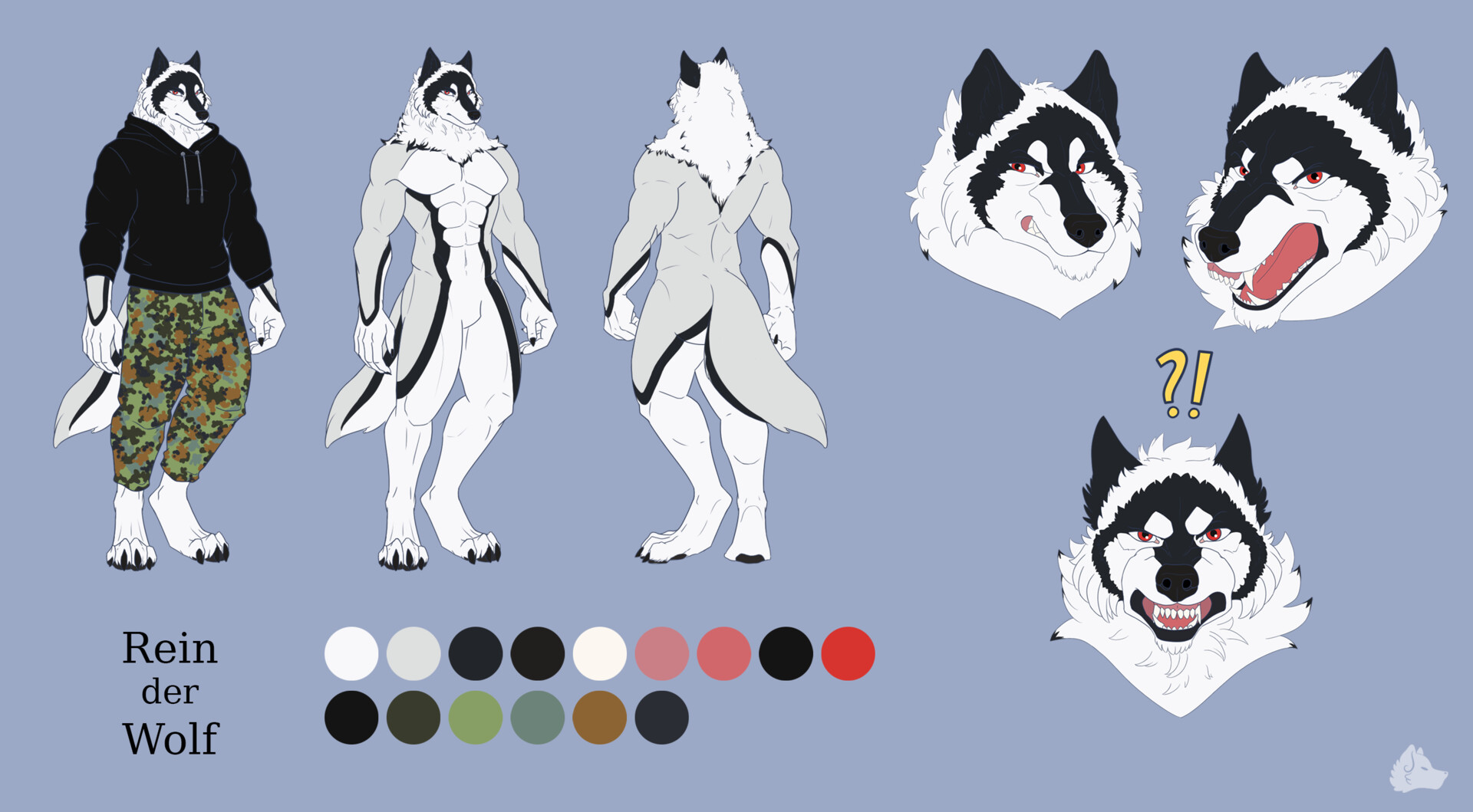ArtStation - Rein Ref Sheet