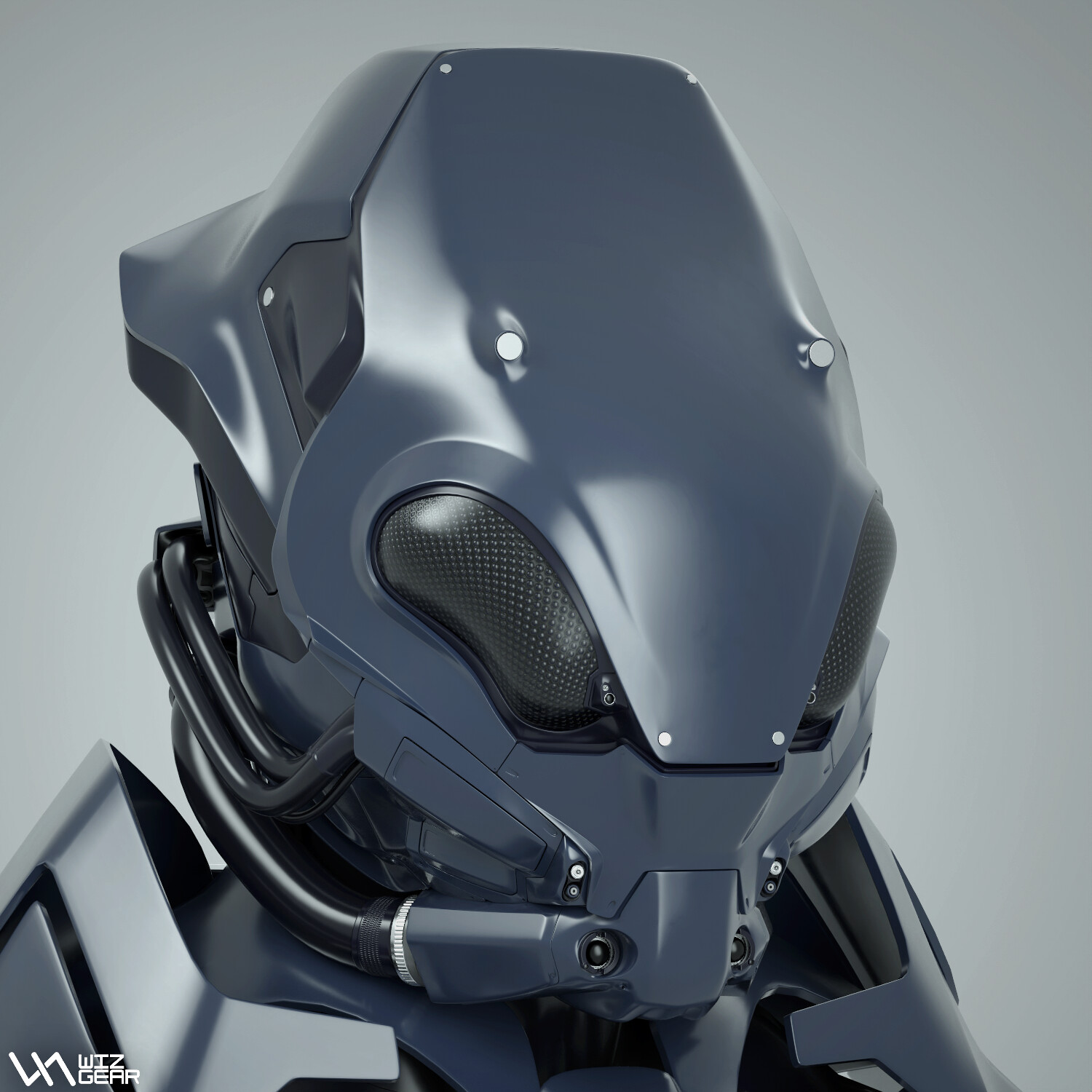 ArtStation - Scifi helmet (UNI WORK)