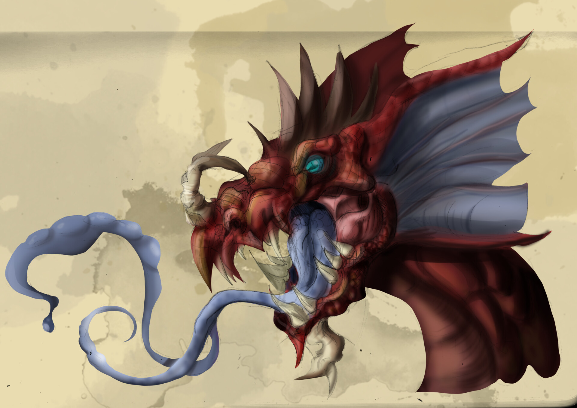 ArtStation - Dragon Alien