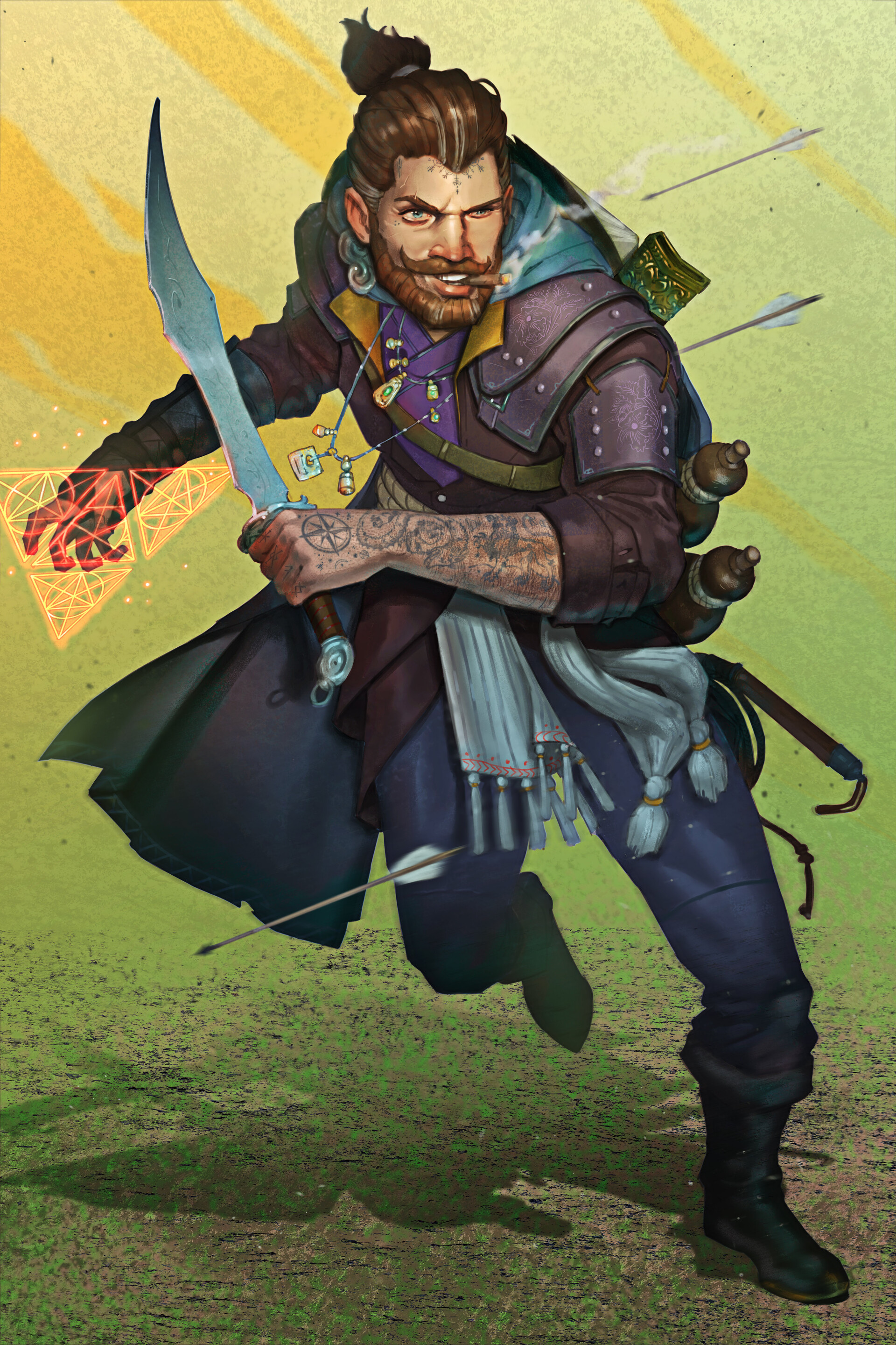 Shadow Monk by Joby Dorr : r/ImaginaryHumans