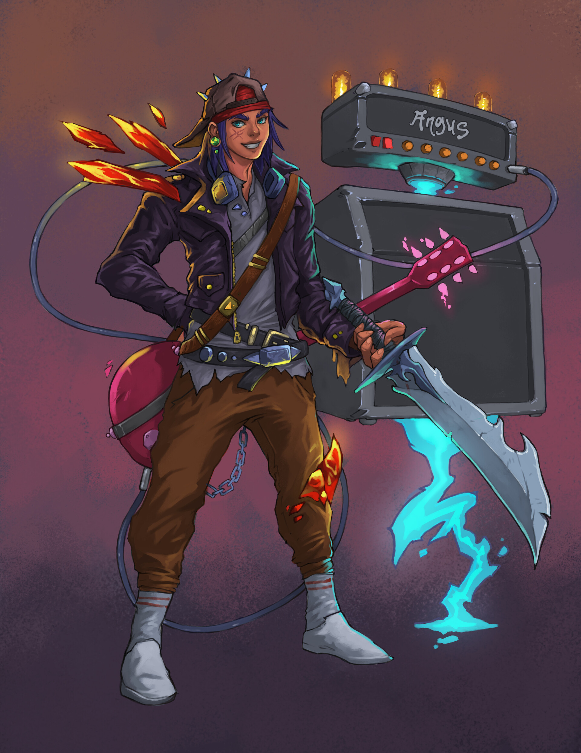 ArtStation - Punk Rock Zeke