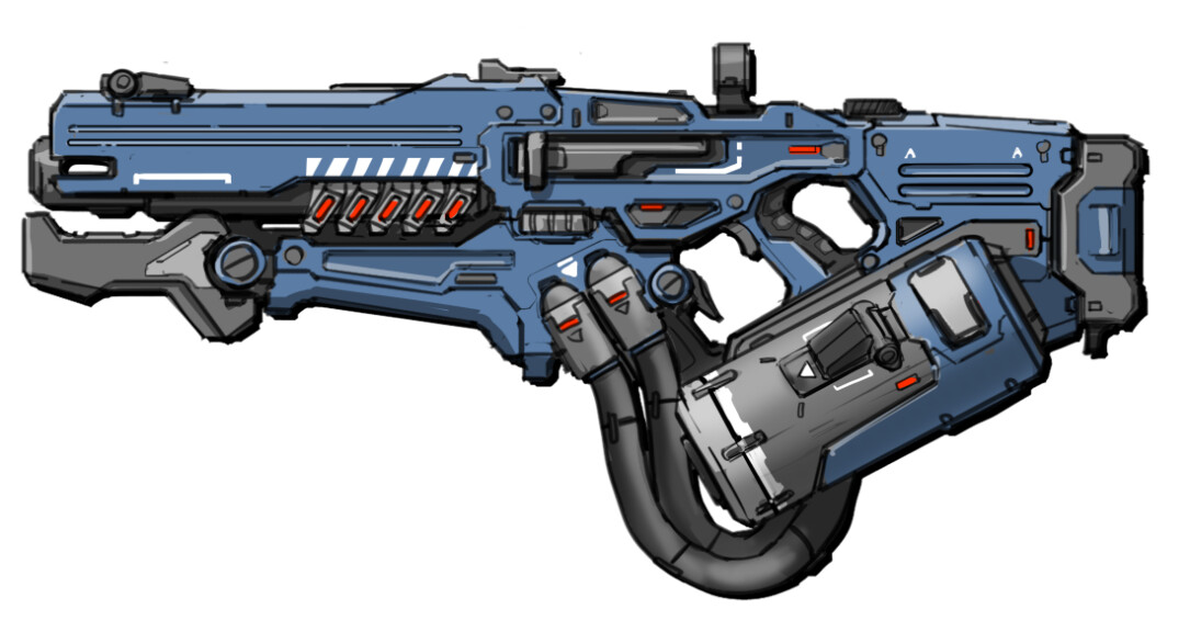 Eldar Safin - Energy rifle #95819883