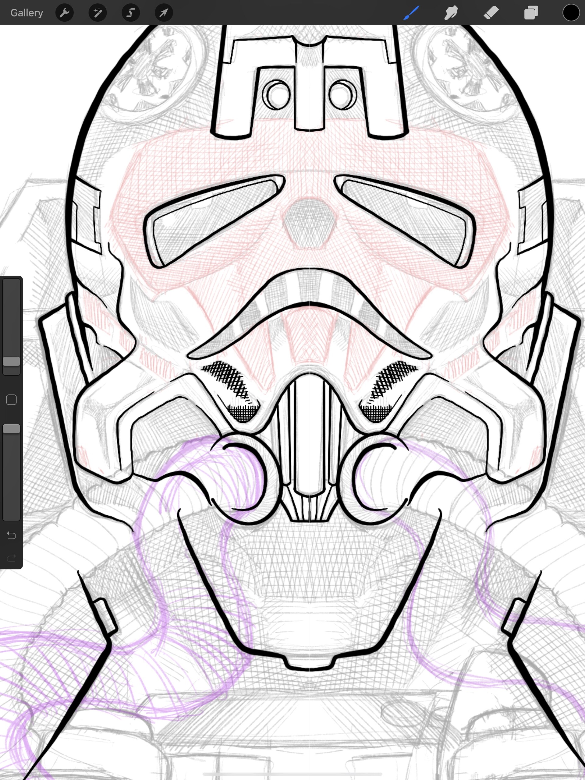 tie fighter coloring pages