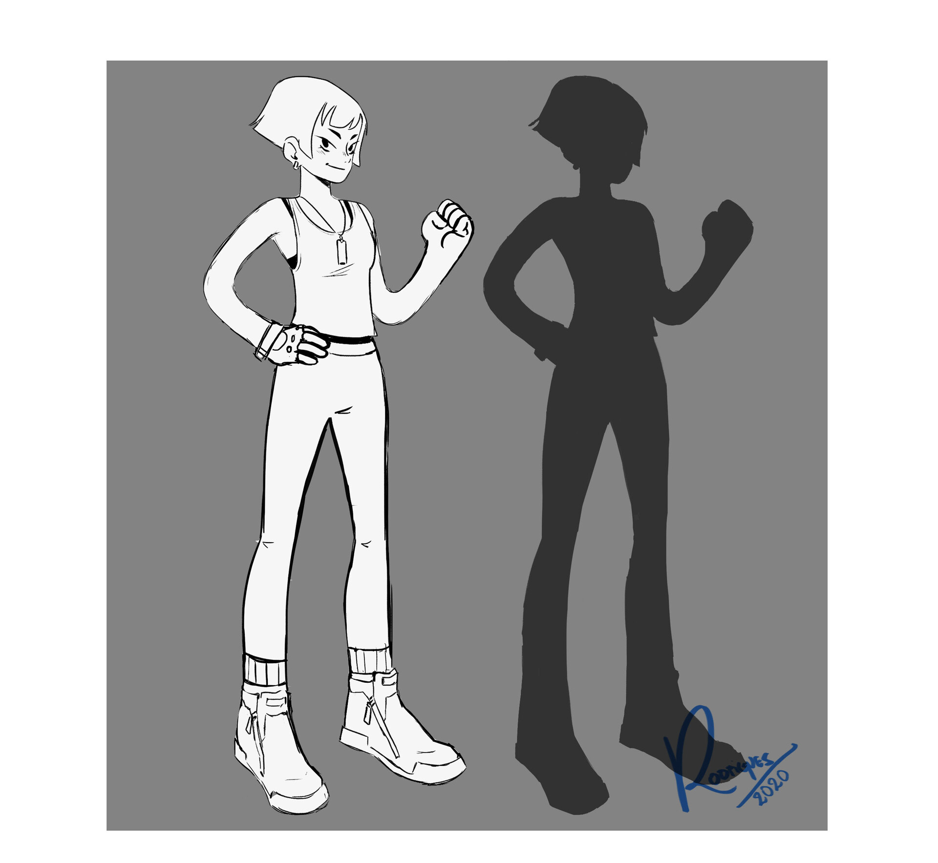 Roberta Rodrigues - Freelance work: character design