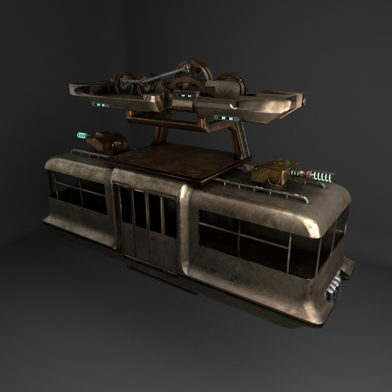 ArtStation - Cable Car 01