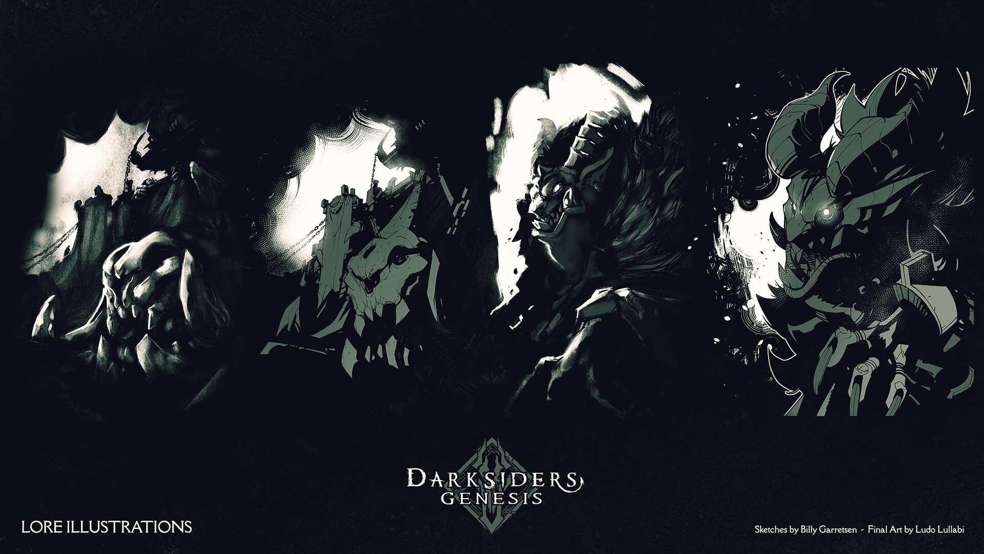 Billy Garretsen - Darksiders Genesis: Lore Sketches
