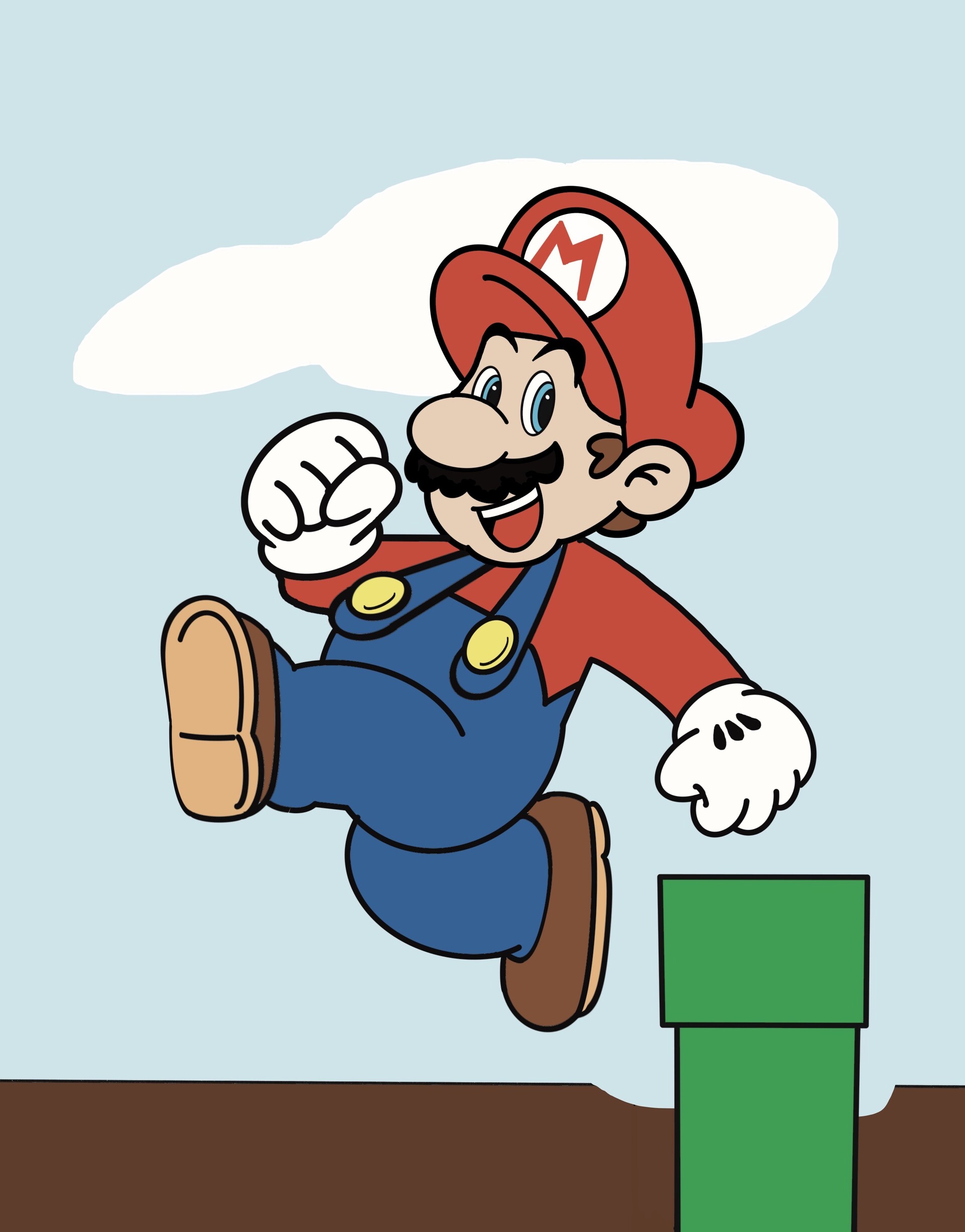 ArtStation - My first Mario’s