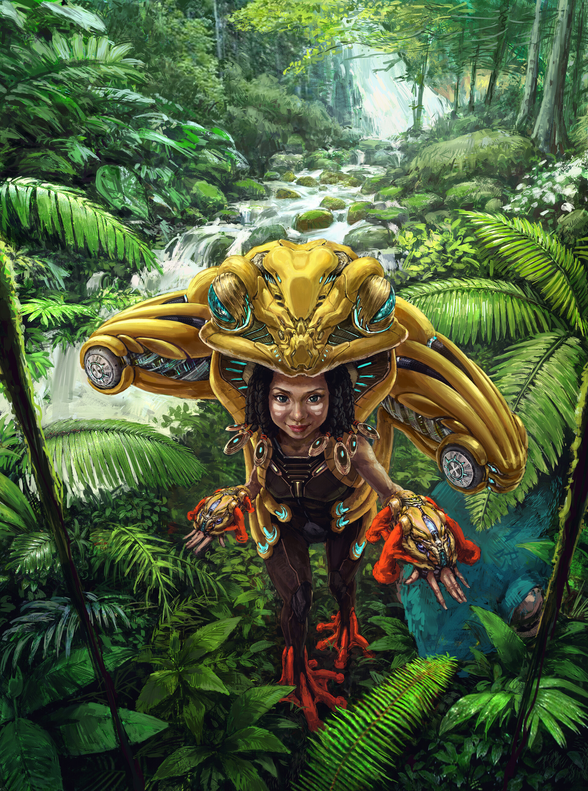 ArtStation - Jungle Girl