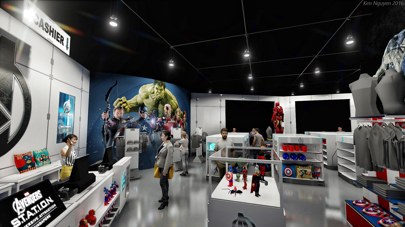 Ken Nguyen - Avengers S.T.A.T.I.O.N. Singapore Store
