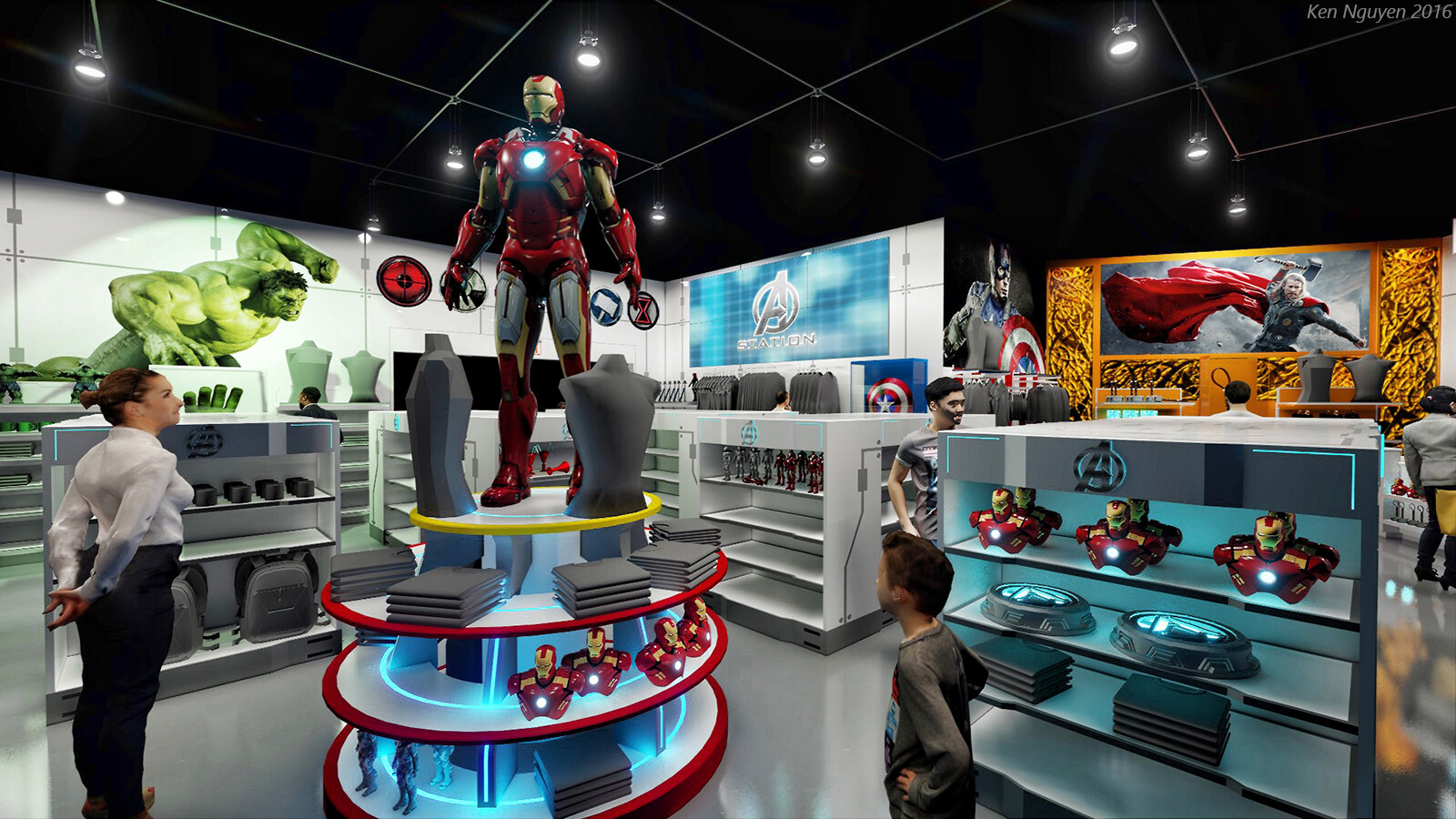 Ken Nguyen - Avengers S.T.A.T.I.O.N. Singapore Store