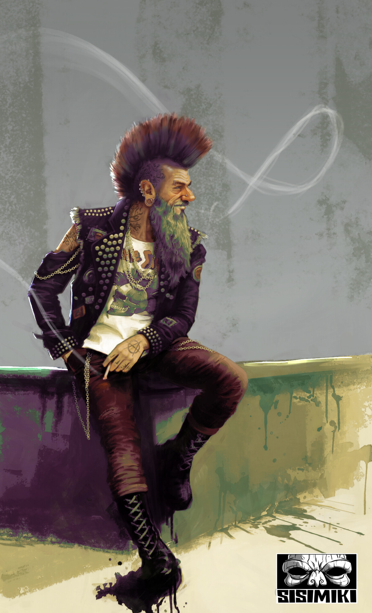 ArtStation - Punk character design