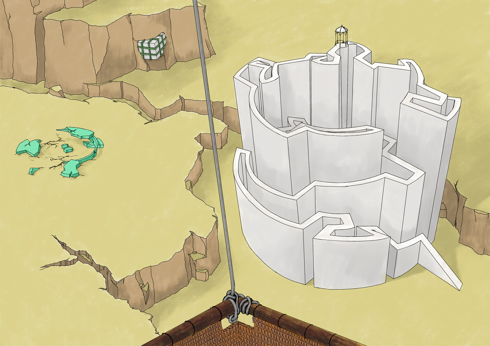 ArtStation - Sloped Labyrinth