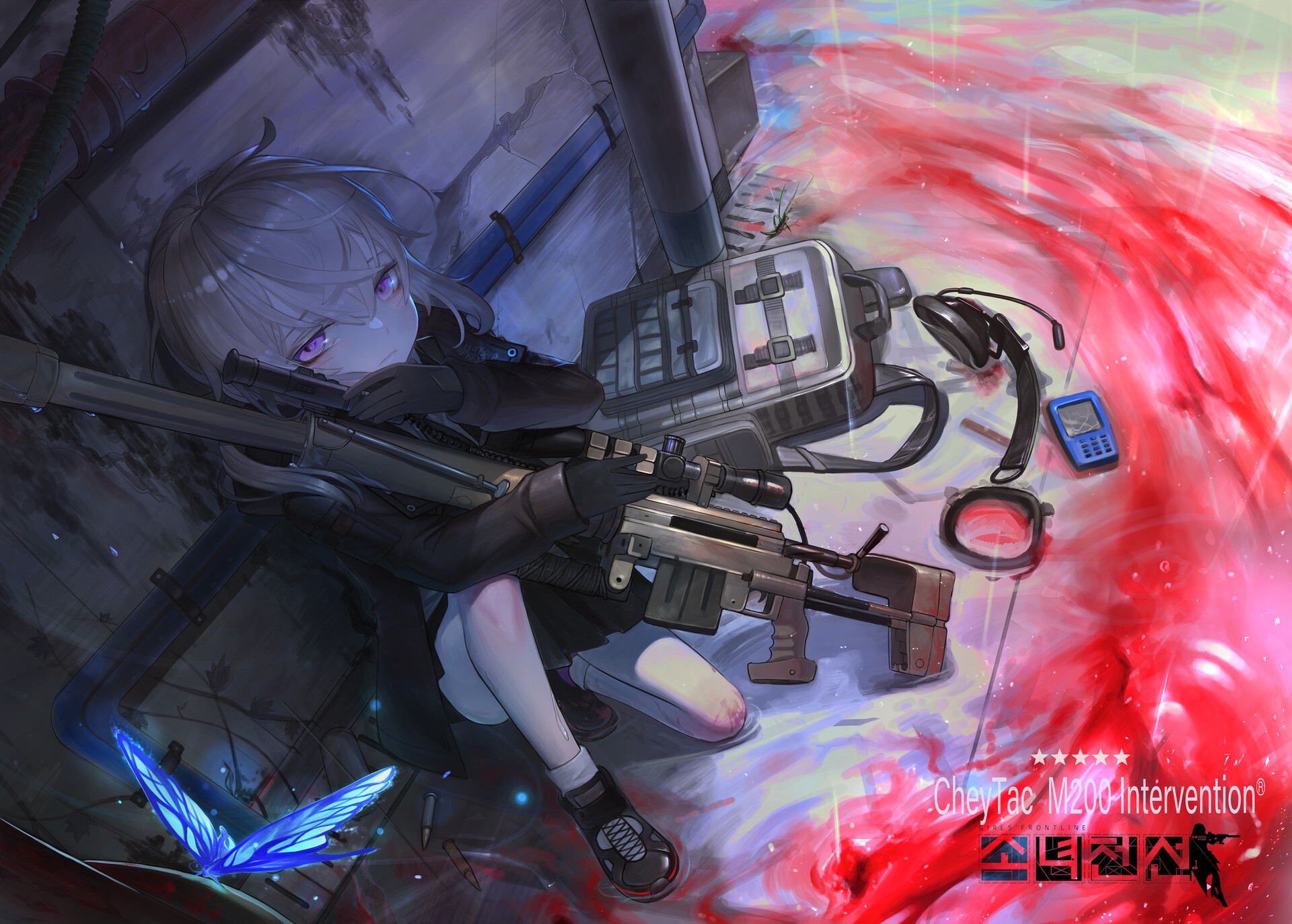 ArtStation - Girls frontline M200 Commission