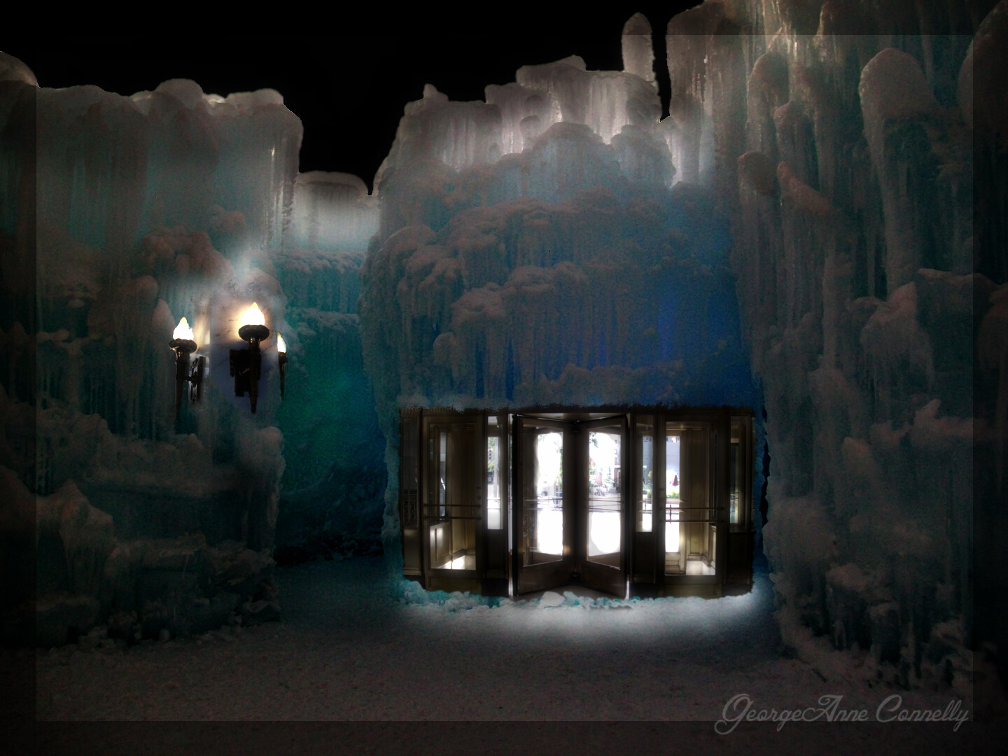 ArtStation - Ice Castle Revolving Doors