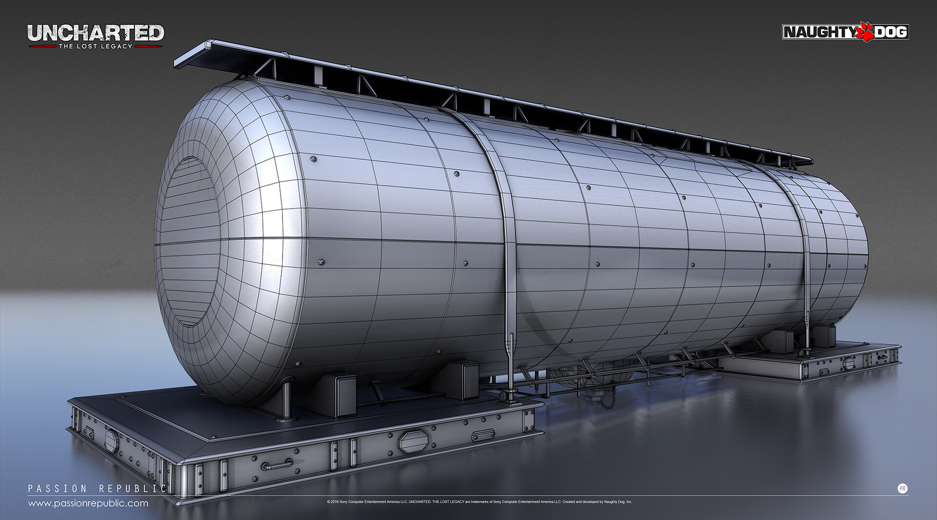 Passion Republic - Uncharted : The Lost Legacy Environment & Props Modeling