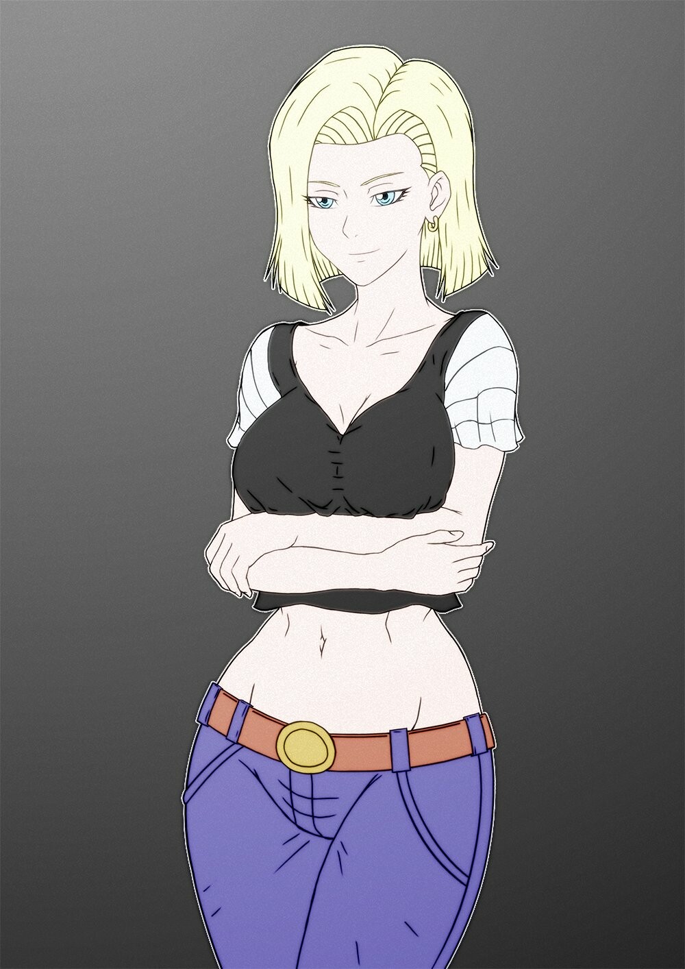 ArtStation - Android 18