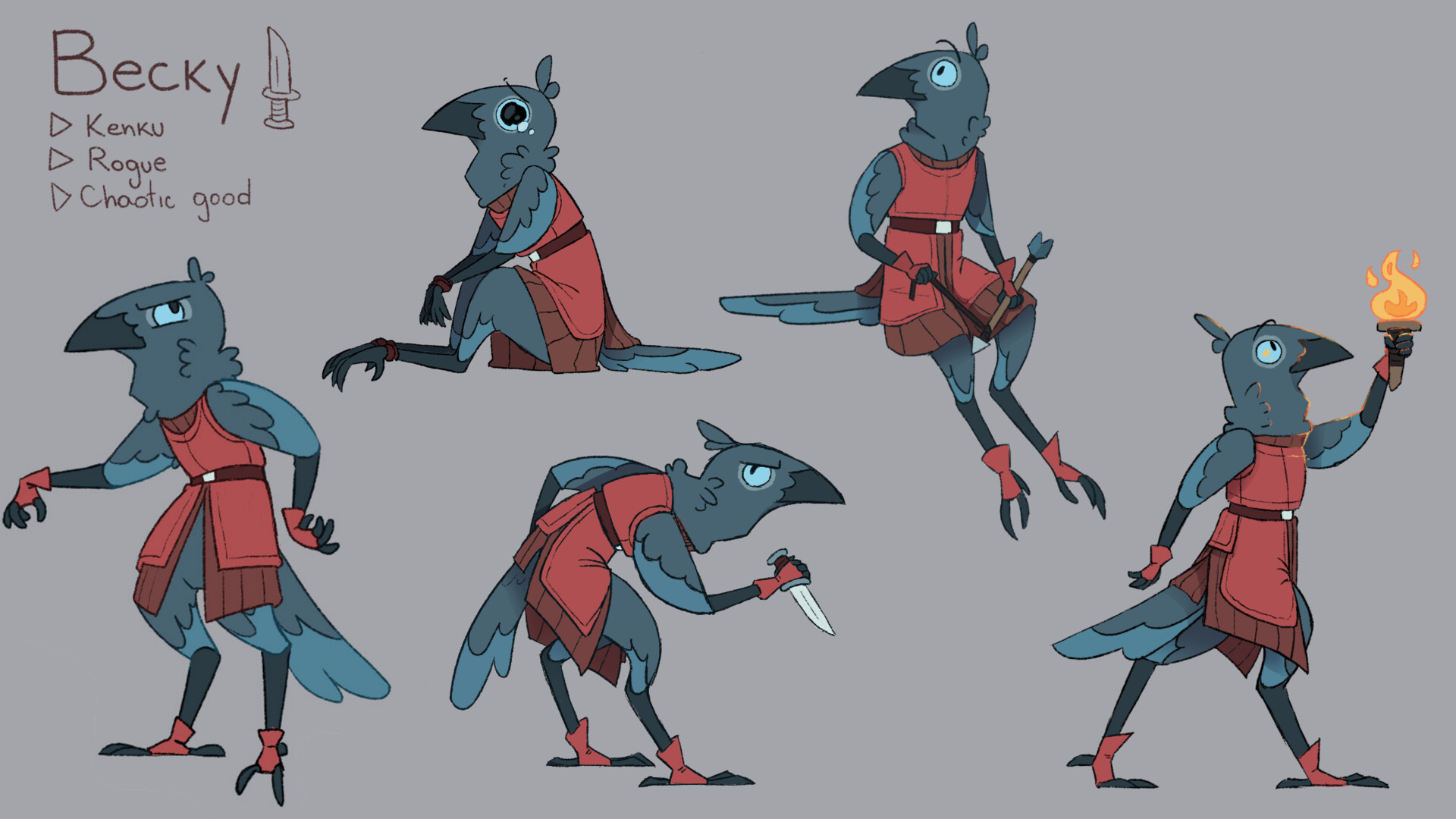 ArtStation - Becky the Rogue