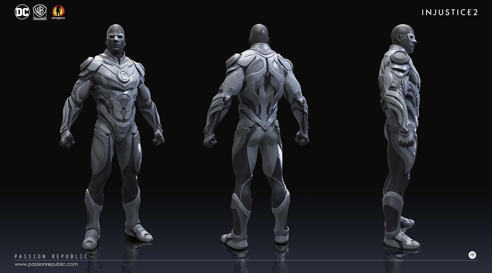 Passion Republic - Injustice 2 Character Modeling