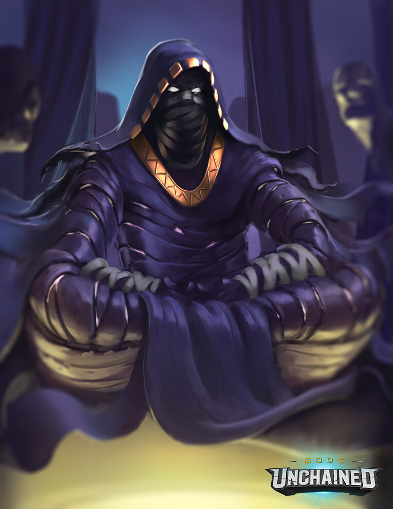 Mitch Mueller - Fuel Games' Gods Unchained artwork