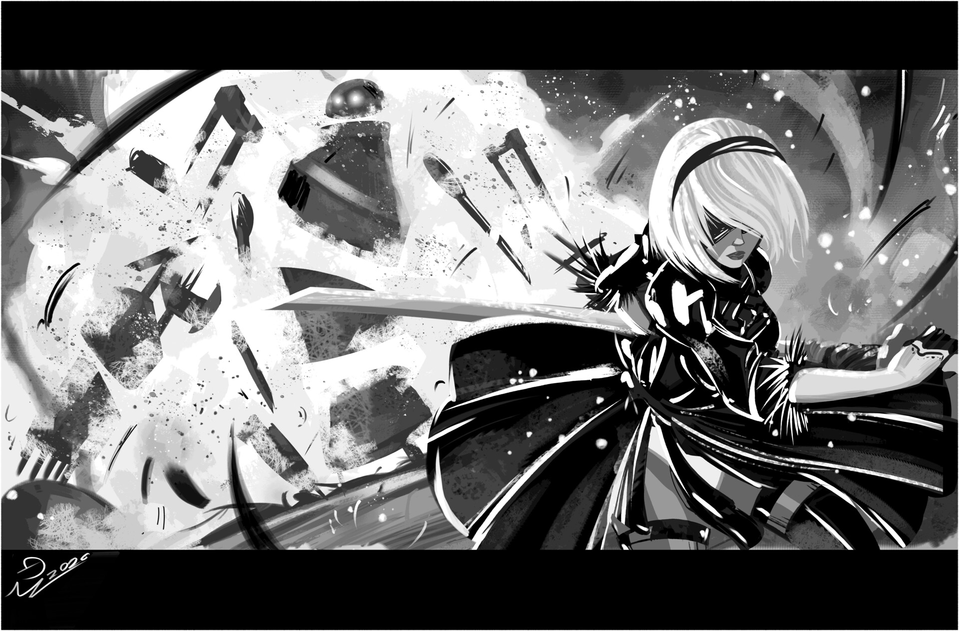 ArtStation - 2B Unleashed