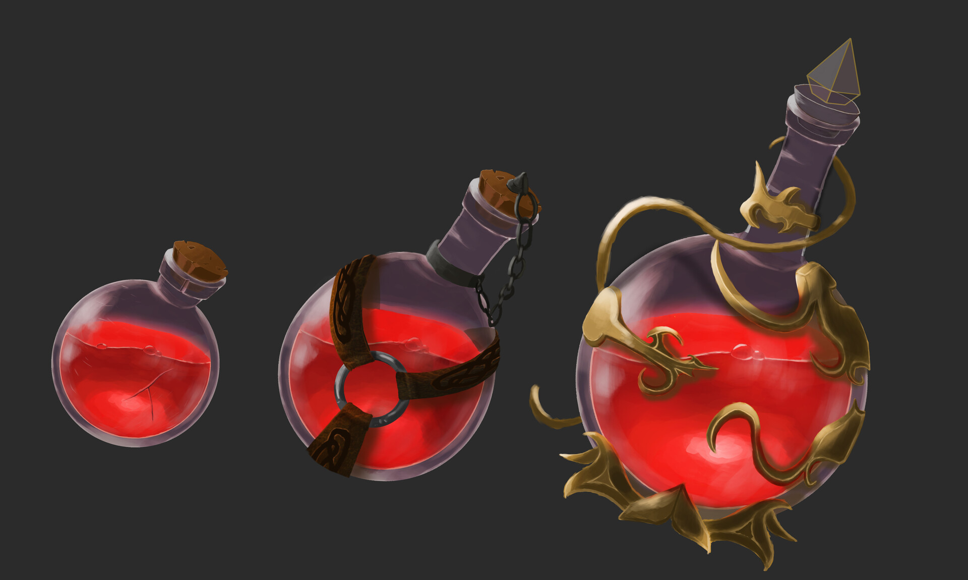 ArtStation - Potion Tiers