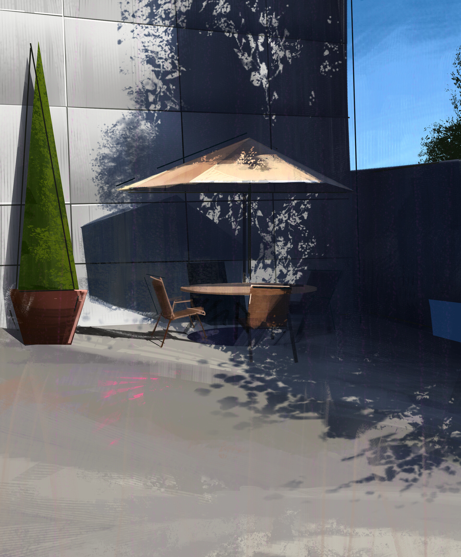 ArtStation - Chill area.