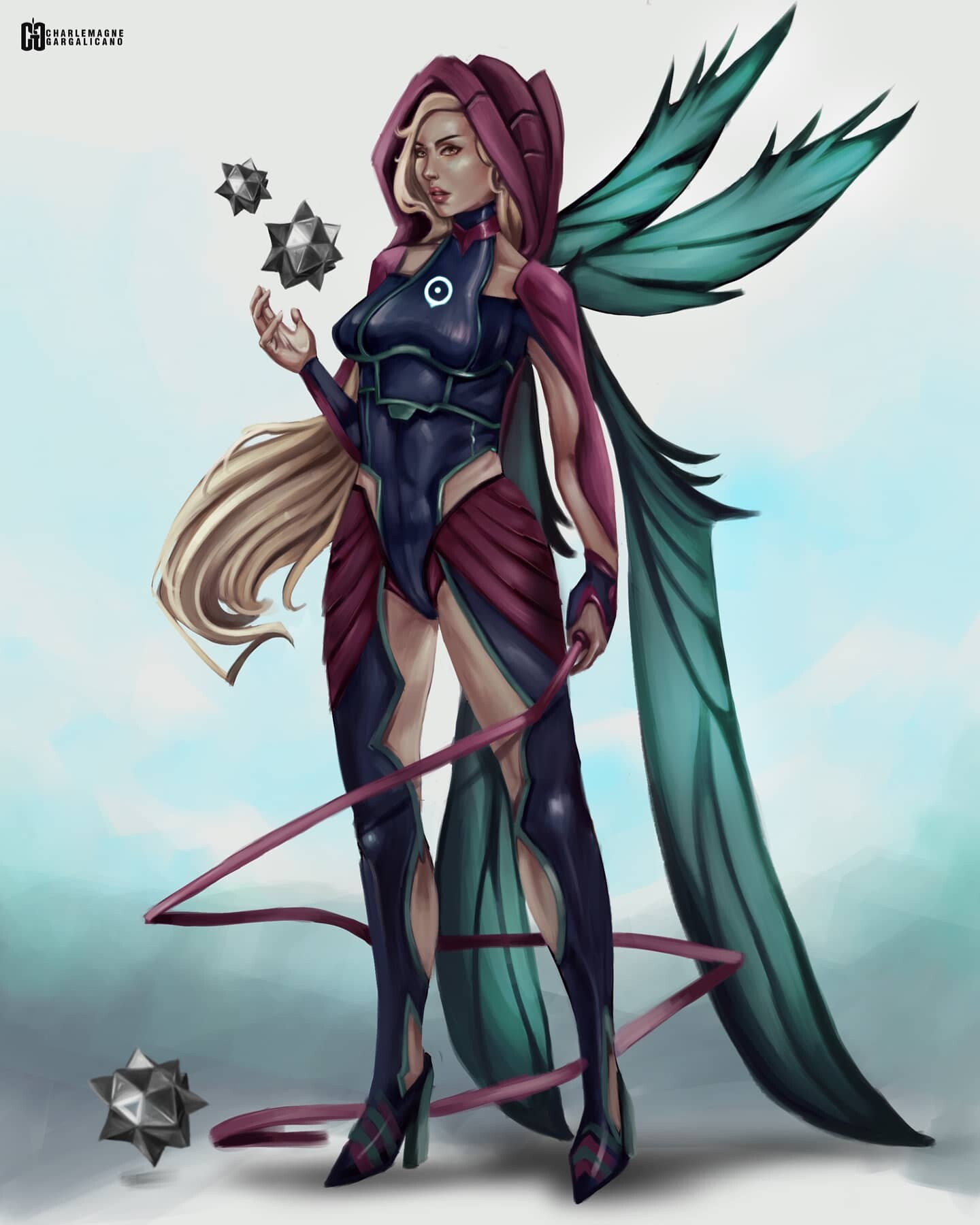 ArtStation - Cornelia - Redesigned concept art