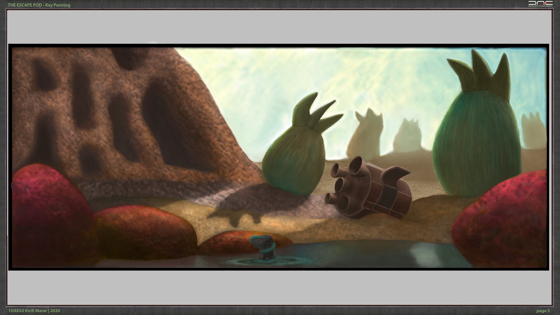 Kirill Marar - Preproduction 2 (TheEscapePod, end assignment)