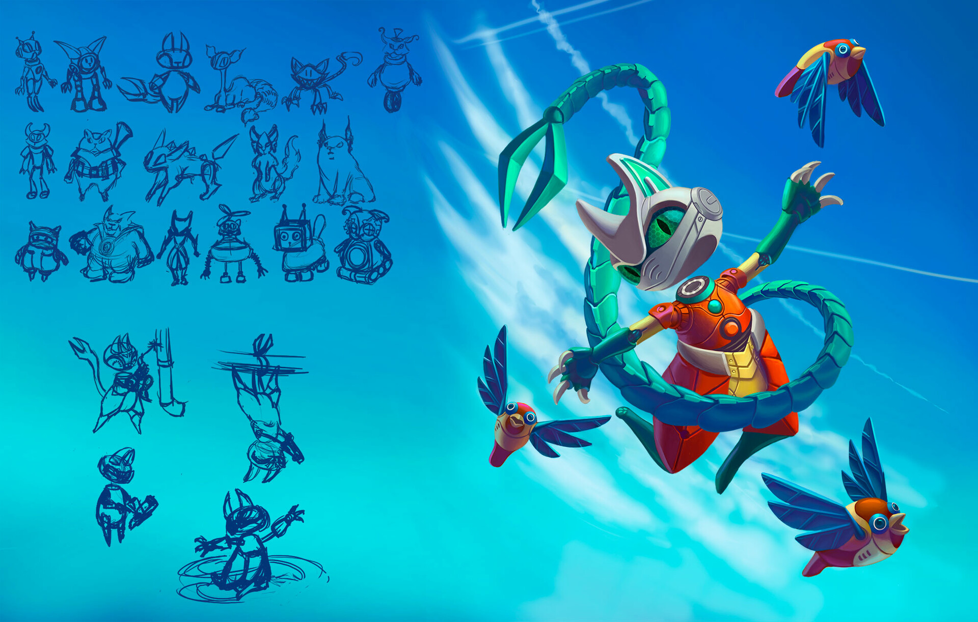 ArtStation - Robo Cat