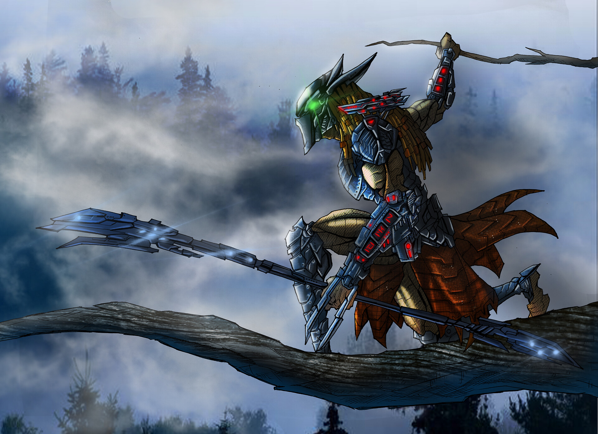 ArtStation - Predator Fanart