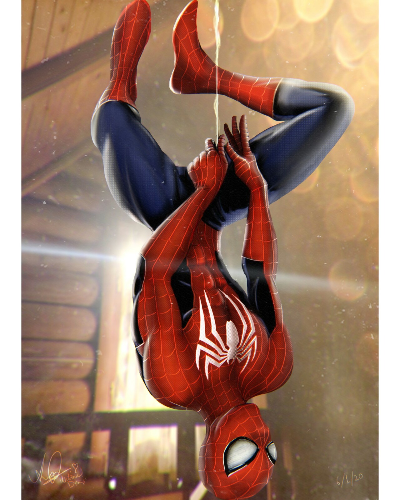 Untamed Draws - Spider Man 2 PS5 Fan Concept Art