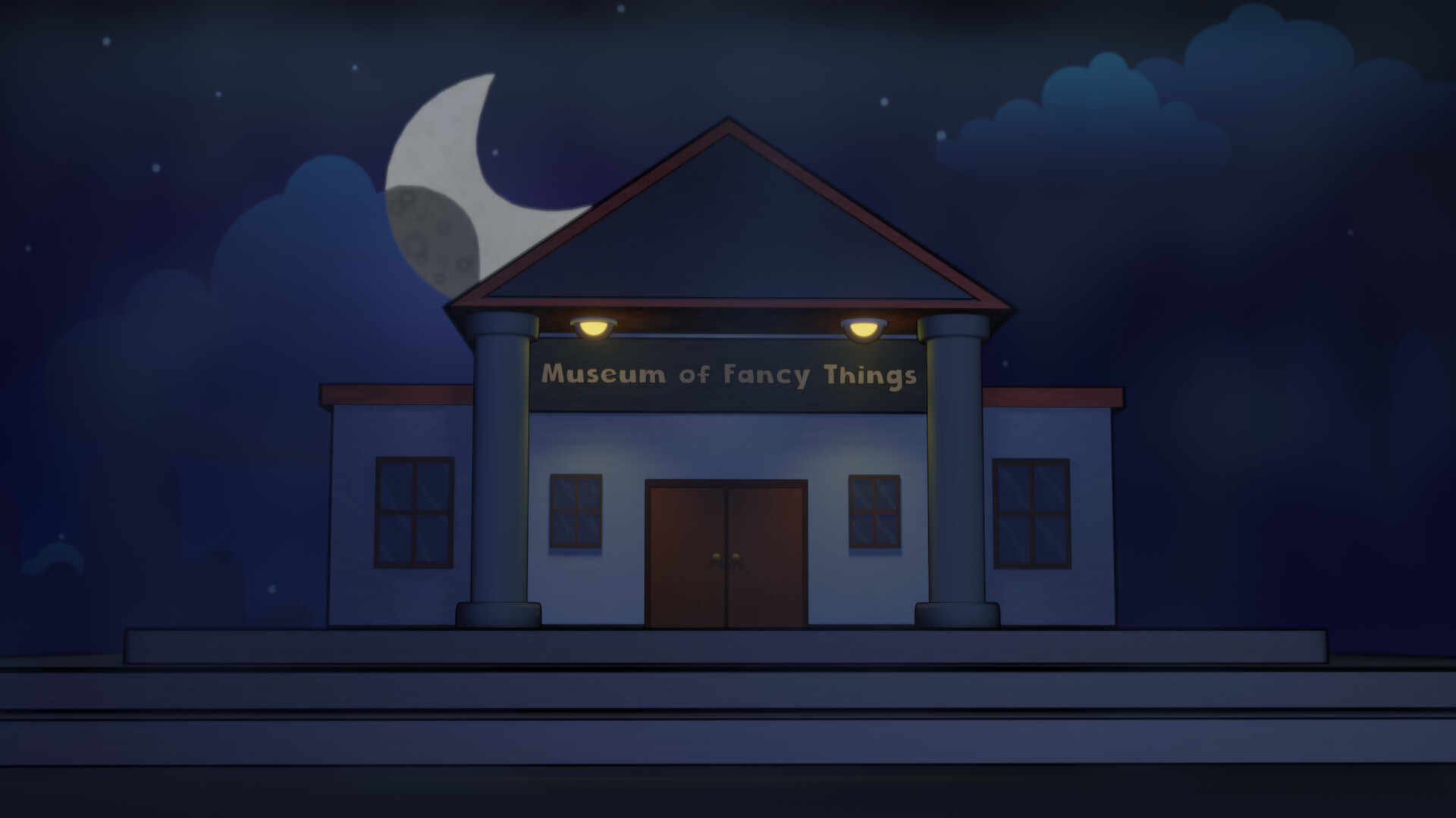 ArtStation - Museum of fancy things - Toon shading