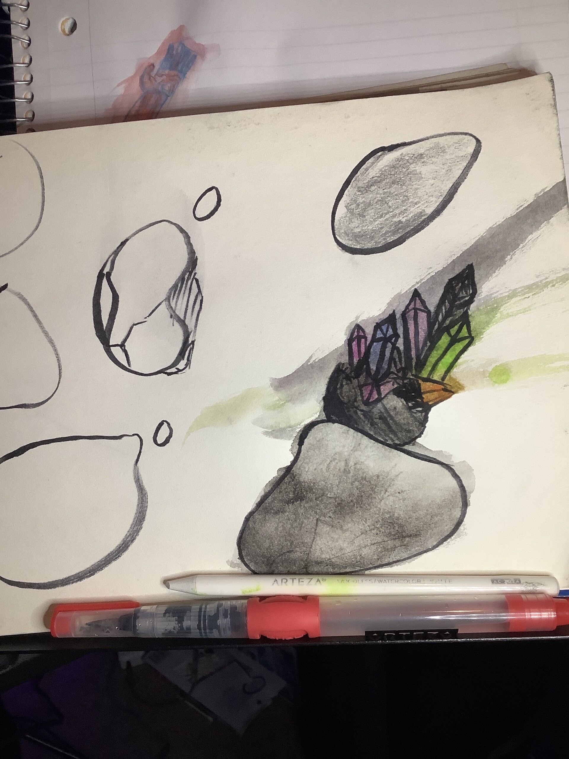 ArtStation - Water crystals