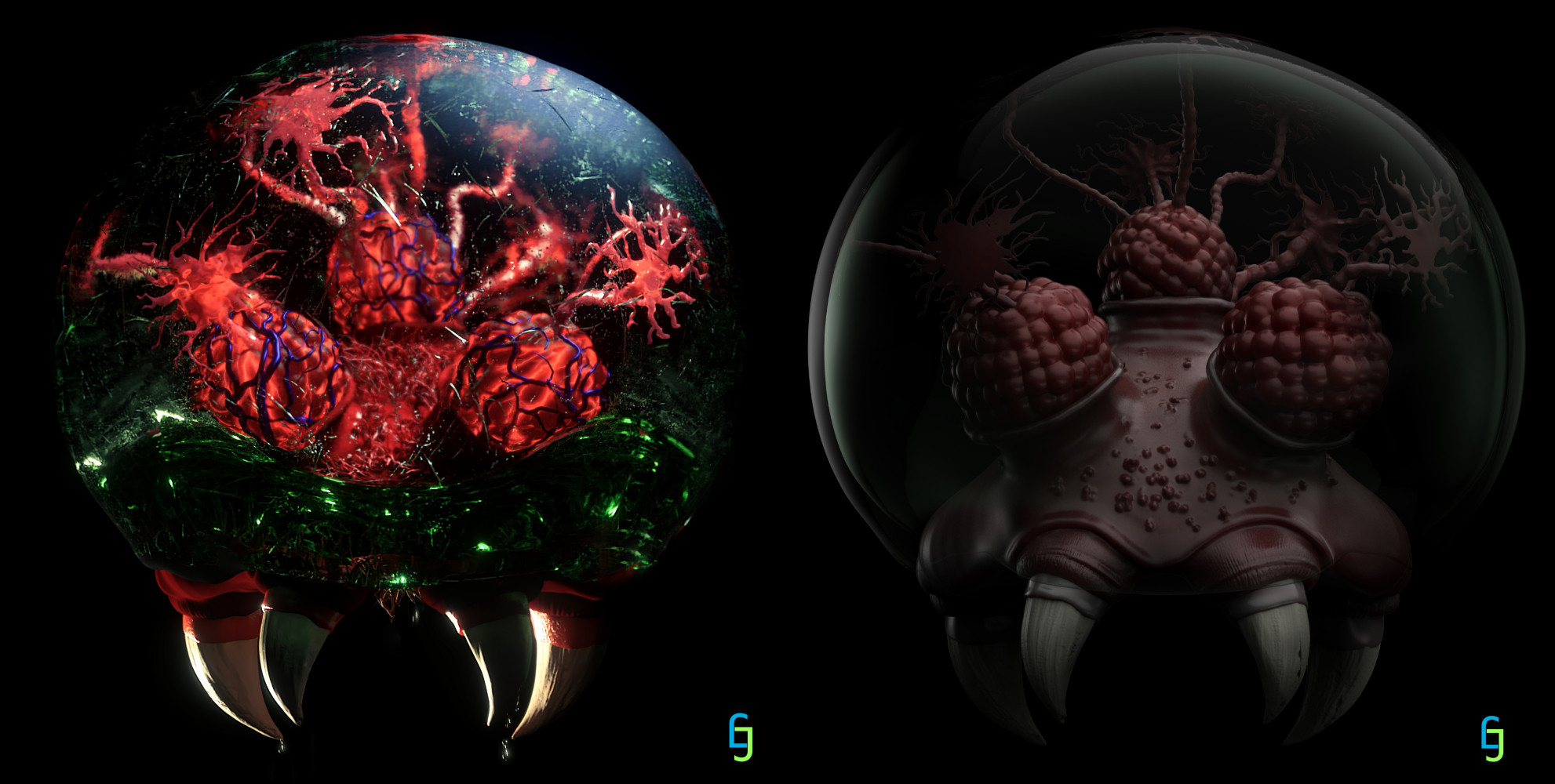 Jurand Macioszczyk Photogrammetry Portfolio - Metroid Larva stage ...