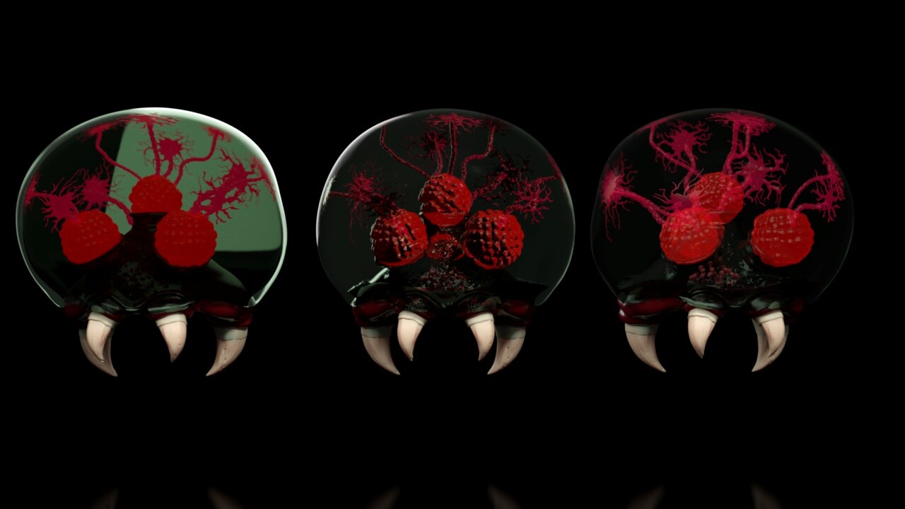 Jurand Macioszczyk Photogrammetry Portfolio - Metroid Larva stage ...