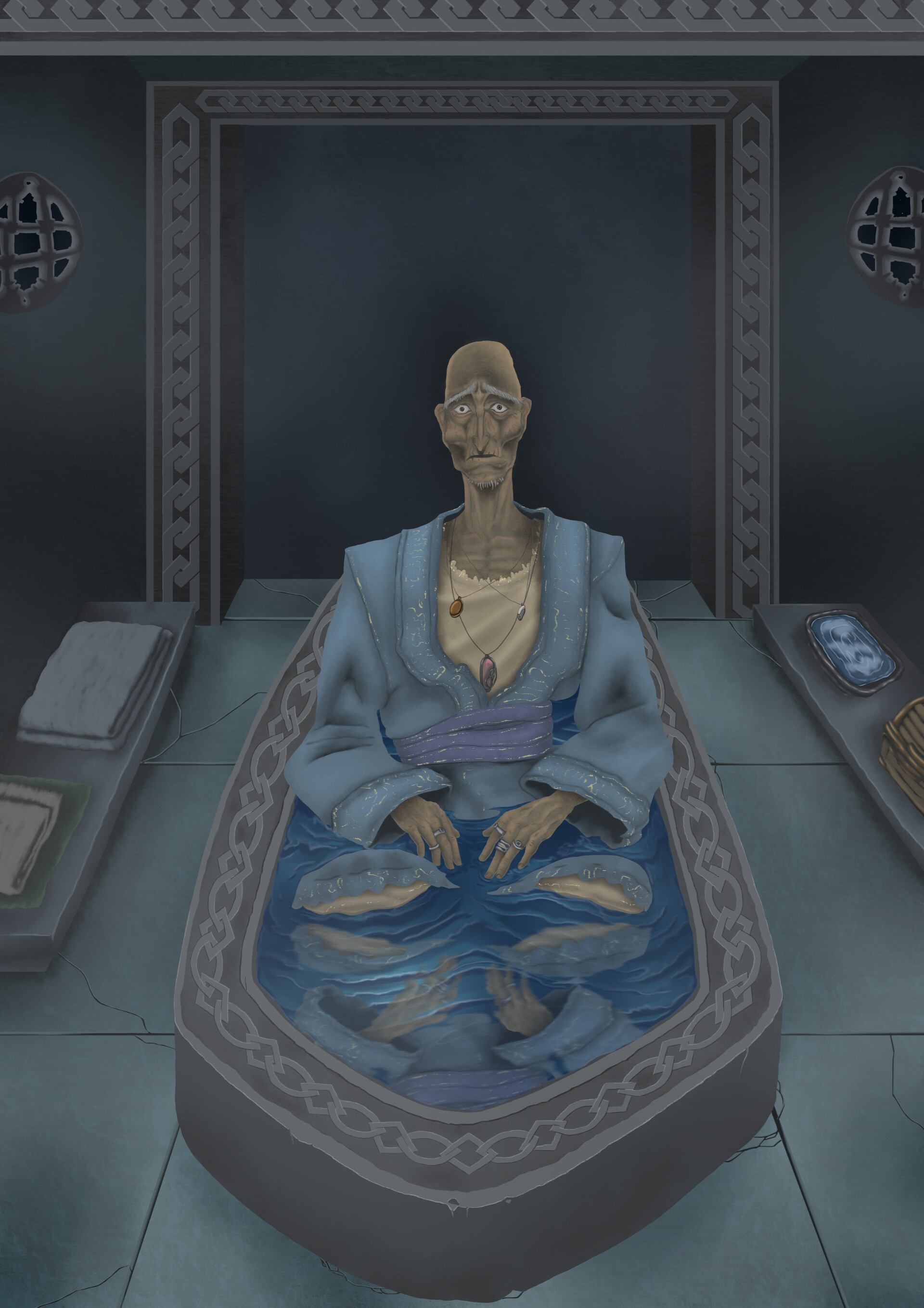 ArtStation - Sad King