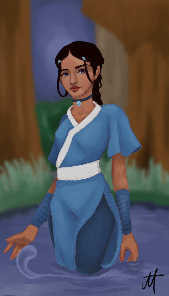ArtStation - Kataara (Avatar: The Last Air Bender)