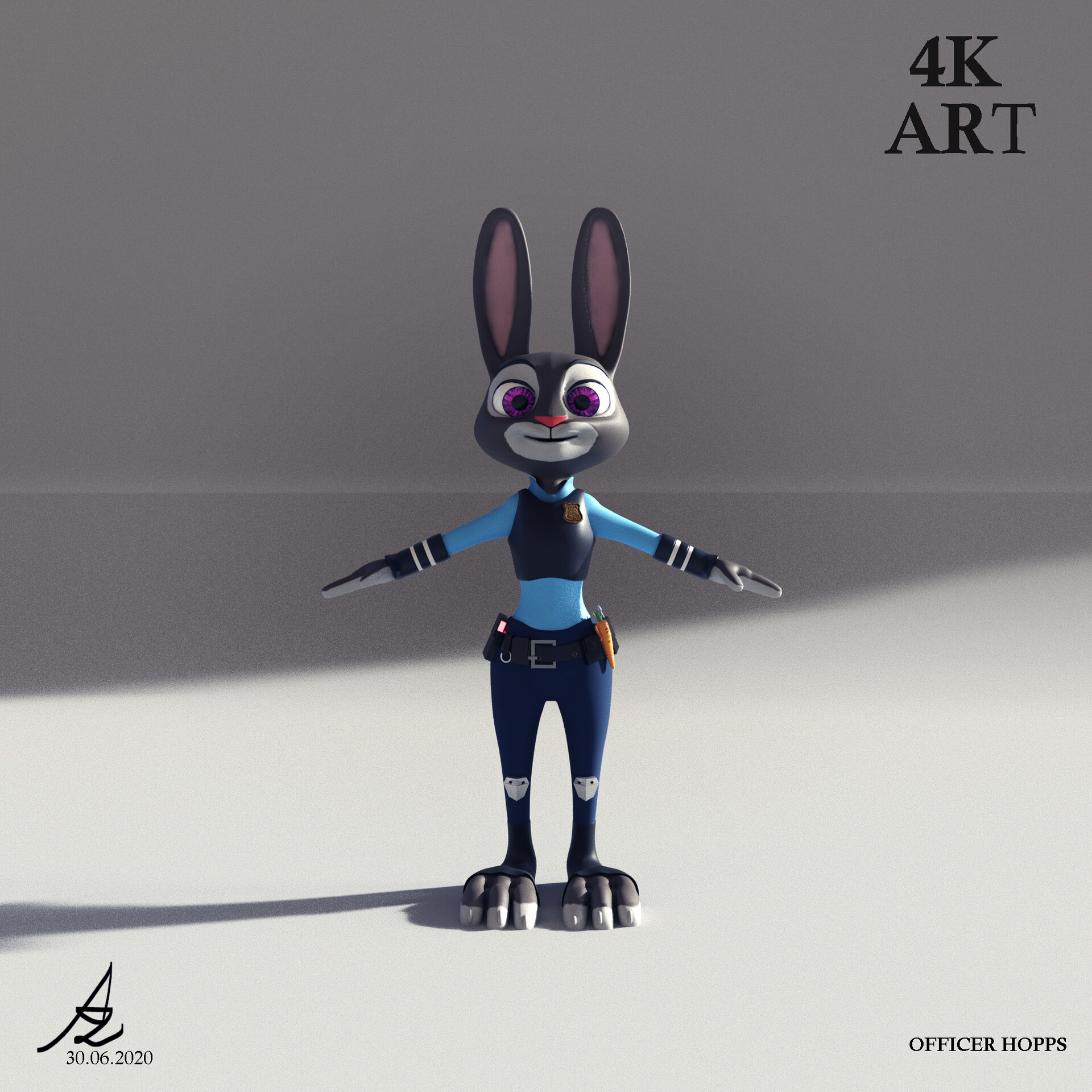 ArtStation - officer hopps