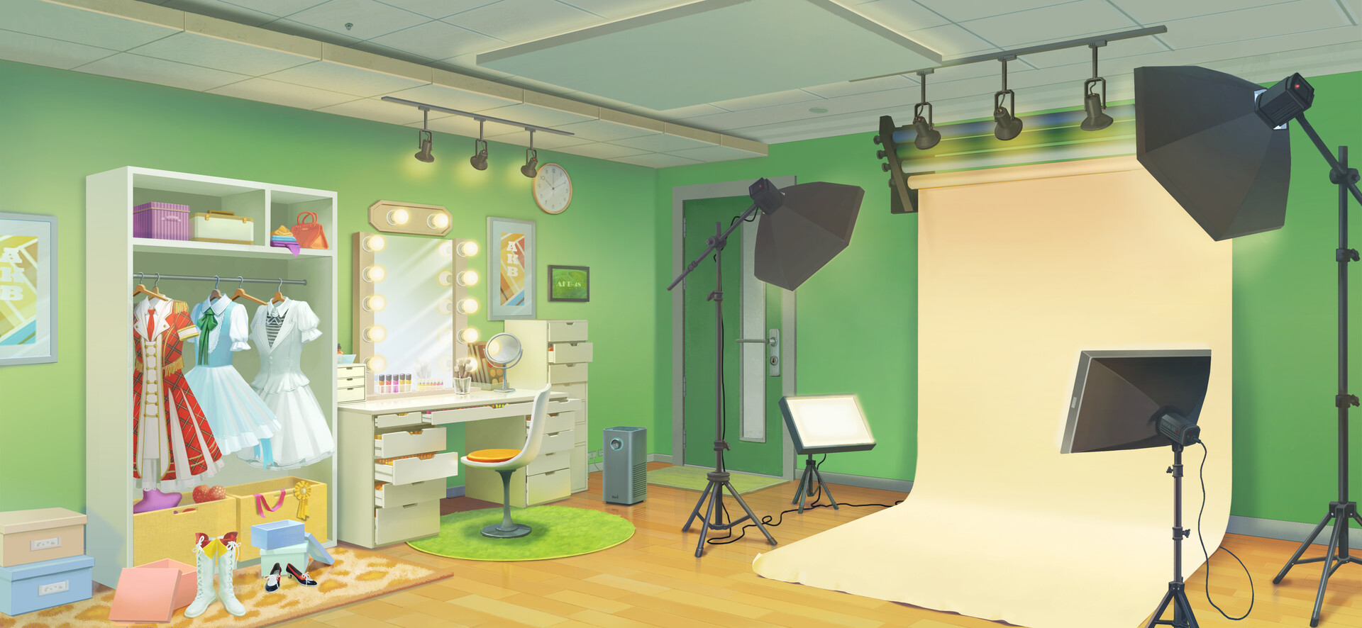 ArtStation - Dressing room