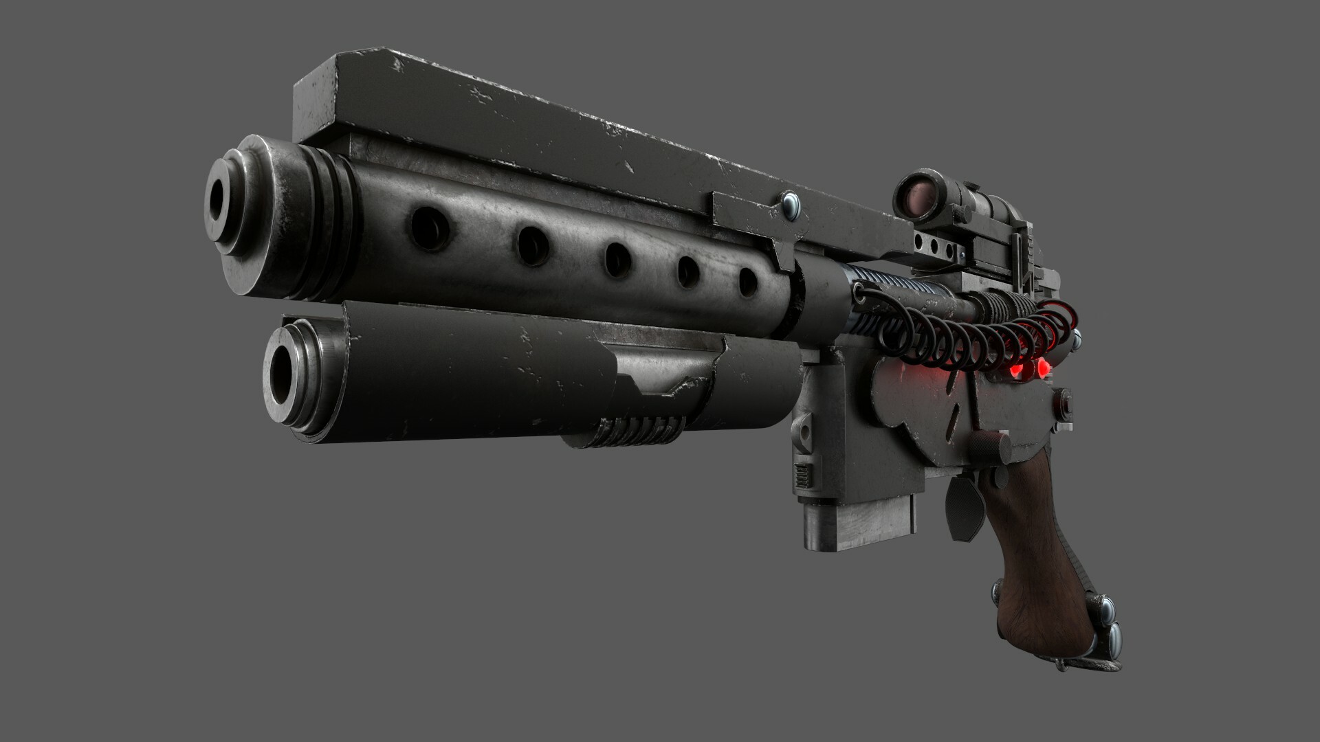 Bryce Cumpstone - Merr Sonn Power 6 Blaster Pistol (1313 concept) WIP
