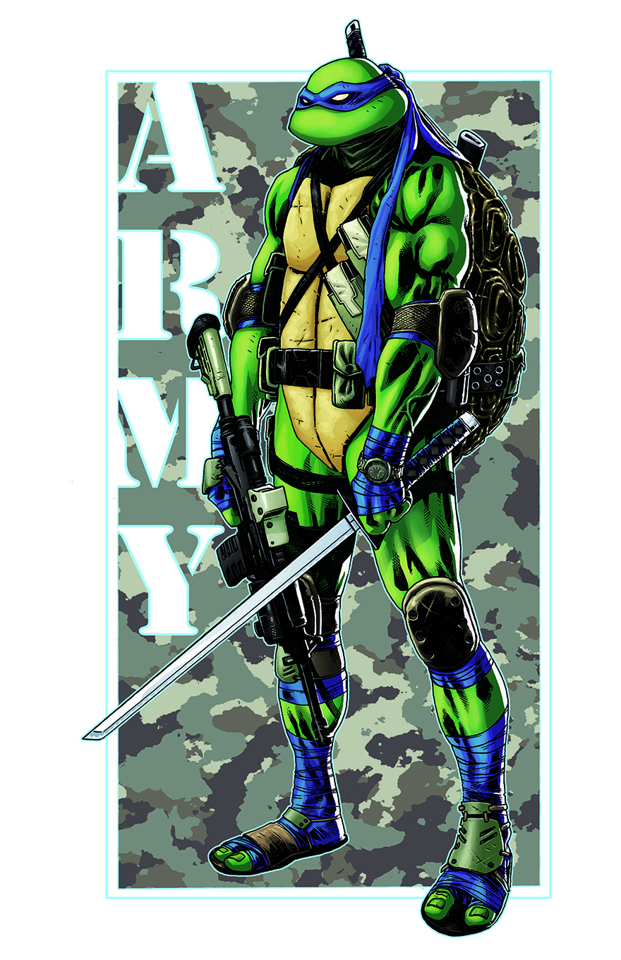 ArtStation - TEENAGE MUTANT NINJA TURTLES - MILITARY VERSIONS