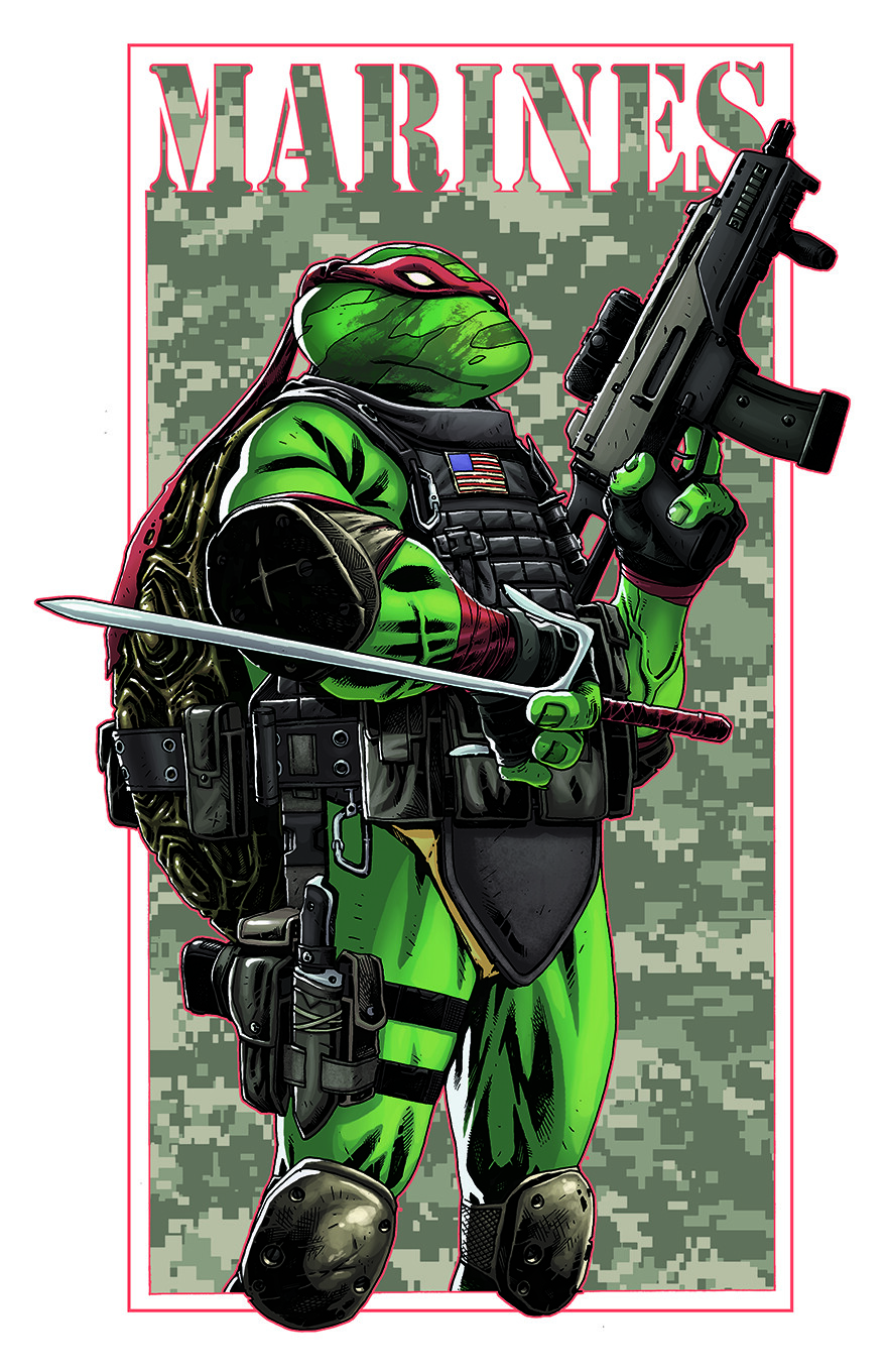 Matthew Weldon - TEENAGE MUTANT NINJA TURTLES - MILITARY VERSIONS