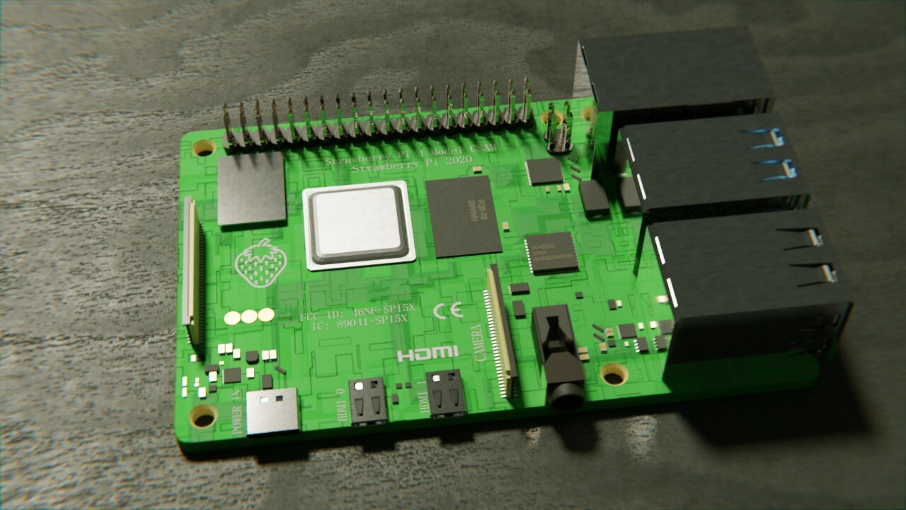 ArtStation - Strawberry Pi