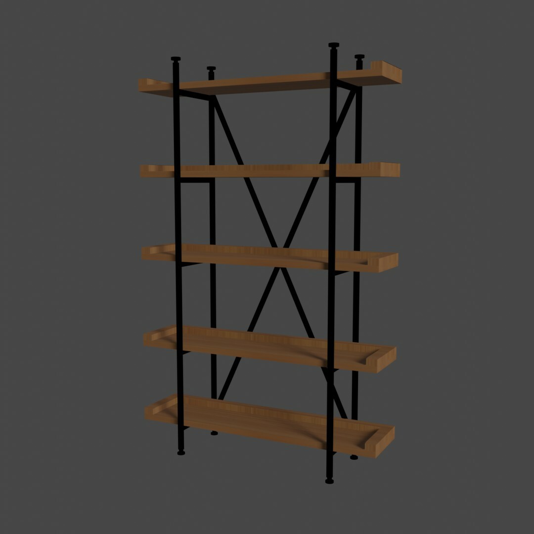 ArtStation - 3D shelf modelling