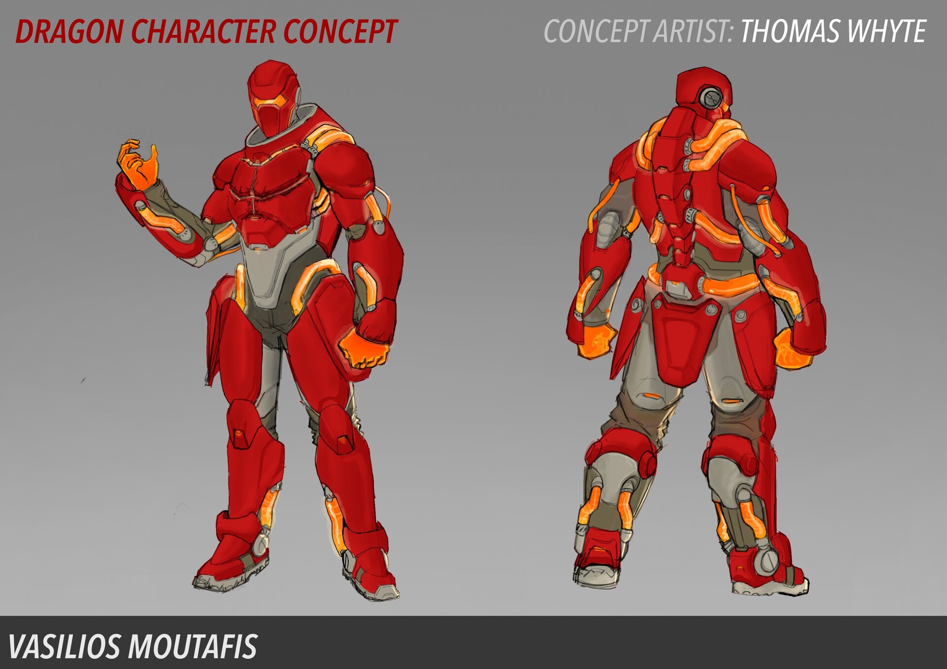 ArtStation - Dragon character concept