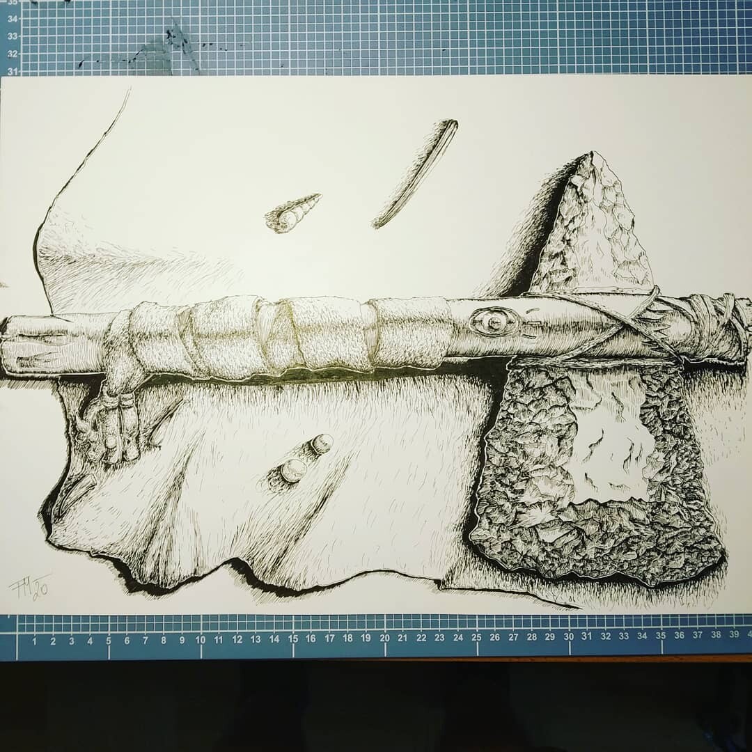 ArtStation - Stone Axe