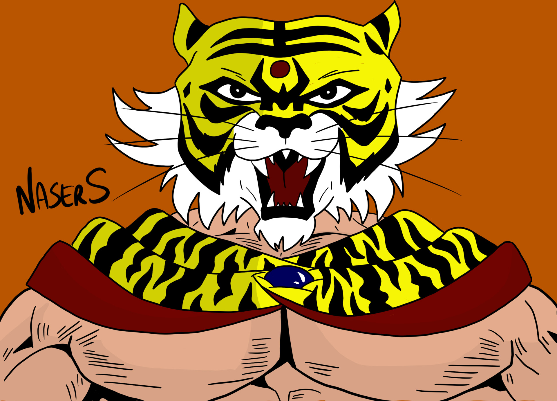 Naser Salah - Tiger Mask