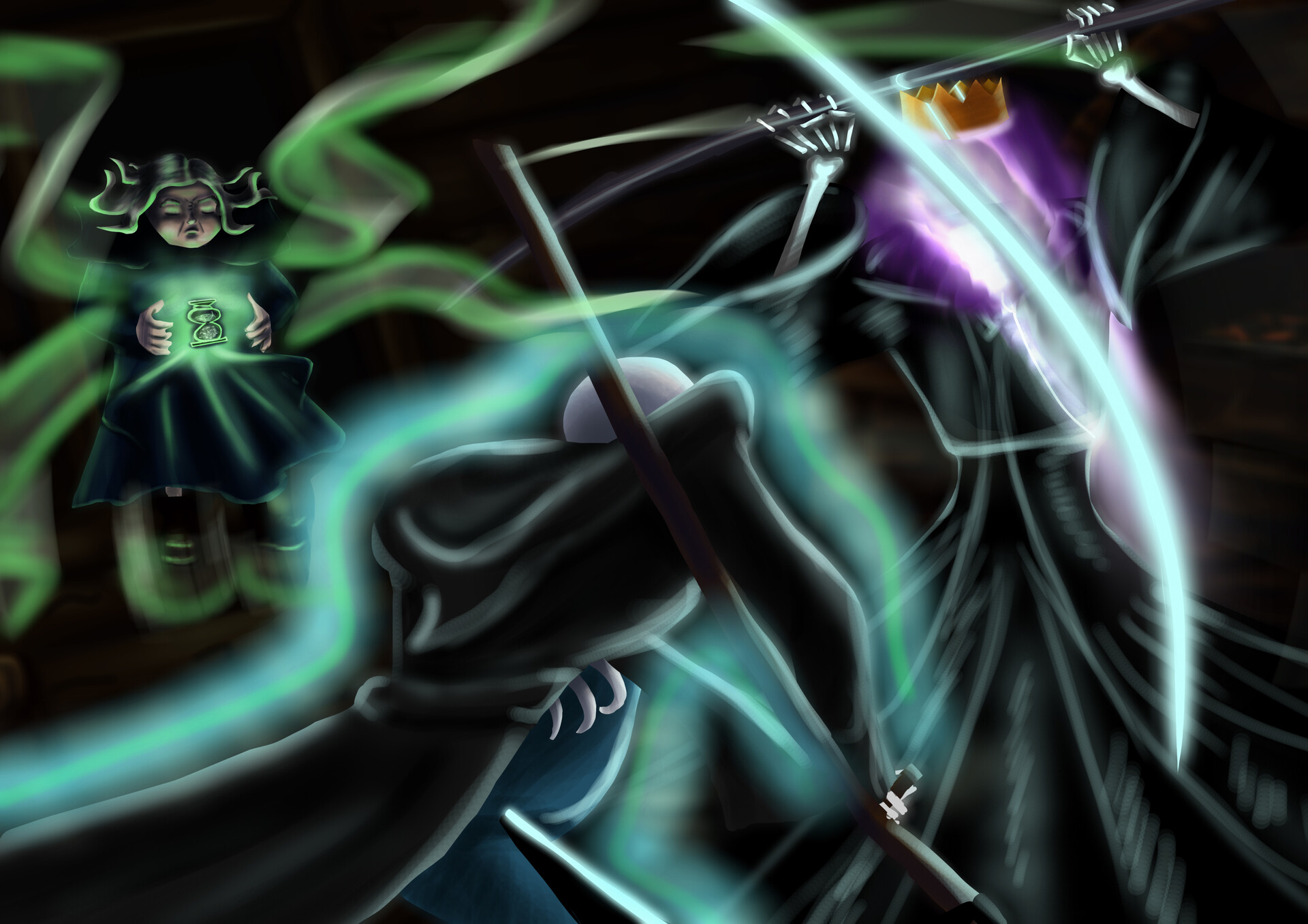 ArtStation - Death vs New Death