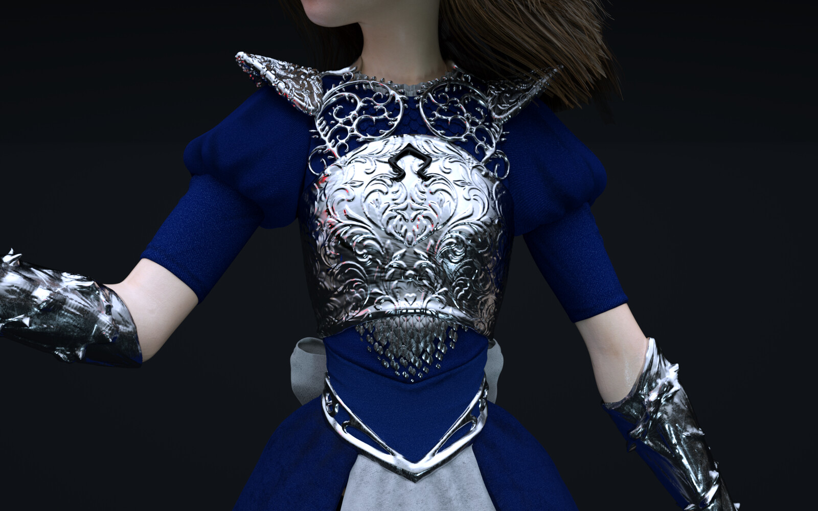 ALISA SAVIAN - Alice: Asylum Fanmade 3D Model