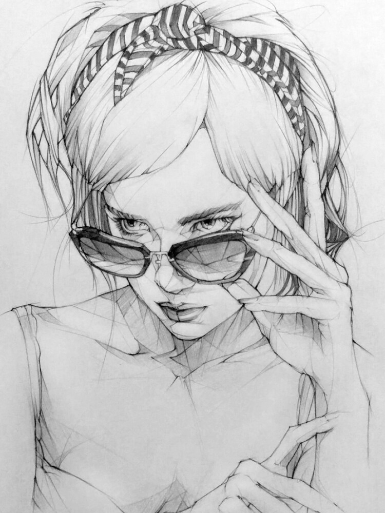 ArtStation - pencil drawing portrait Toh-Yasu藤保 #101